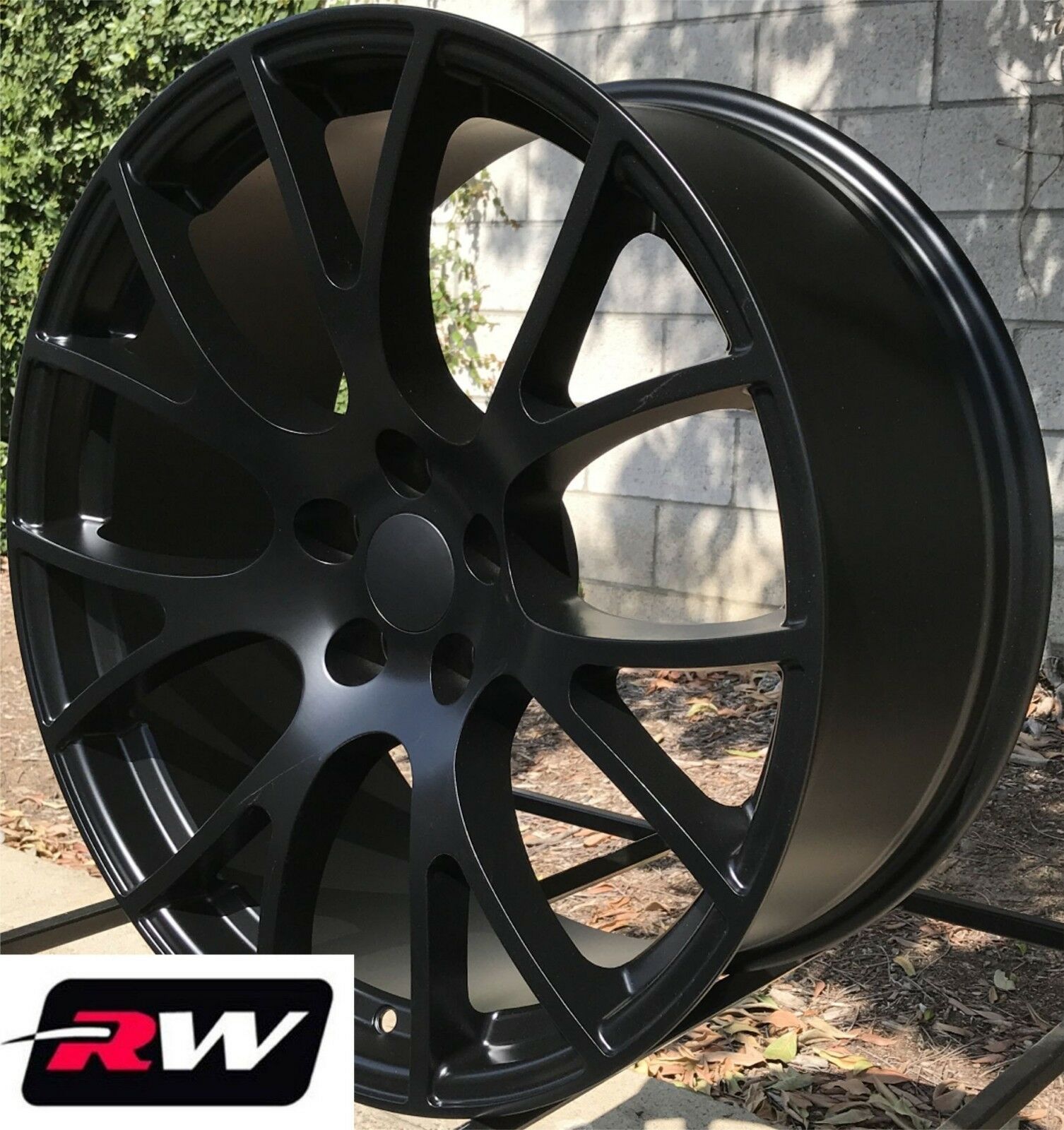 20 Inch 20 X9 Dodge Charger Srt Hellcat Oem Replica Wheels Satin Black